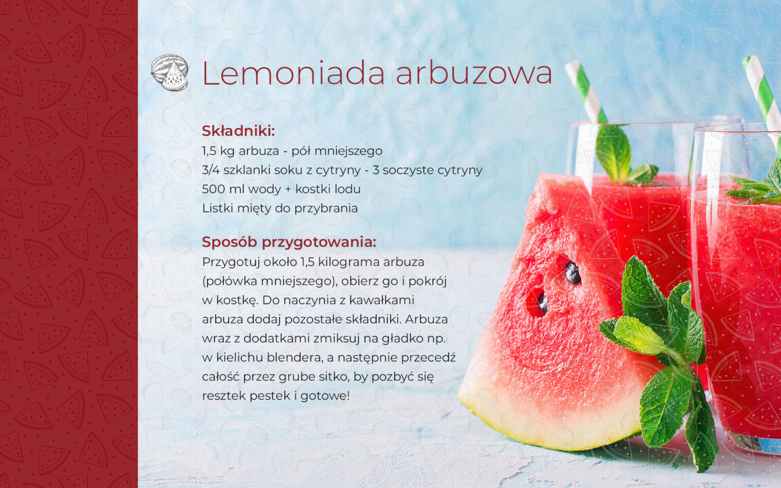 Lemoniada arbuzowa – PZH